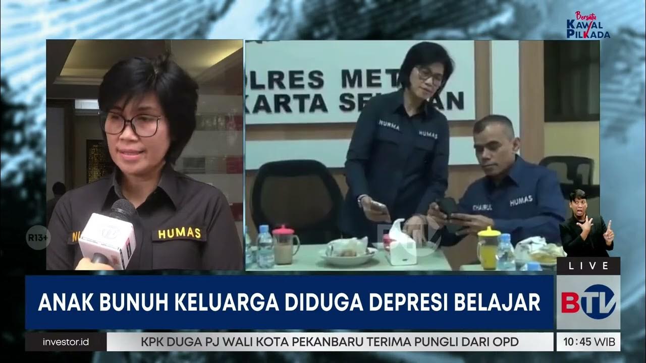 Polisi Butuh Keterangan Ibu dari Remaja Bunuh Ayah-Nenek | Beritasatu - YouTube
