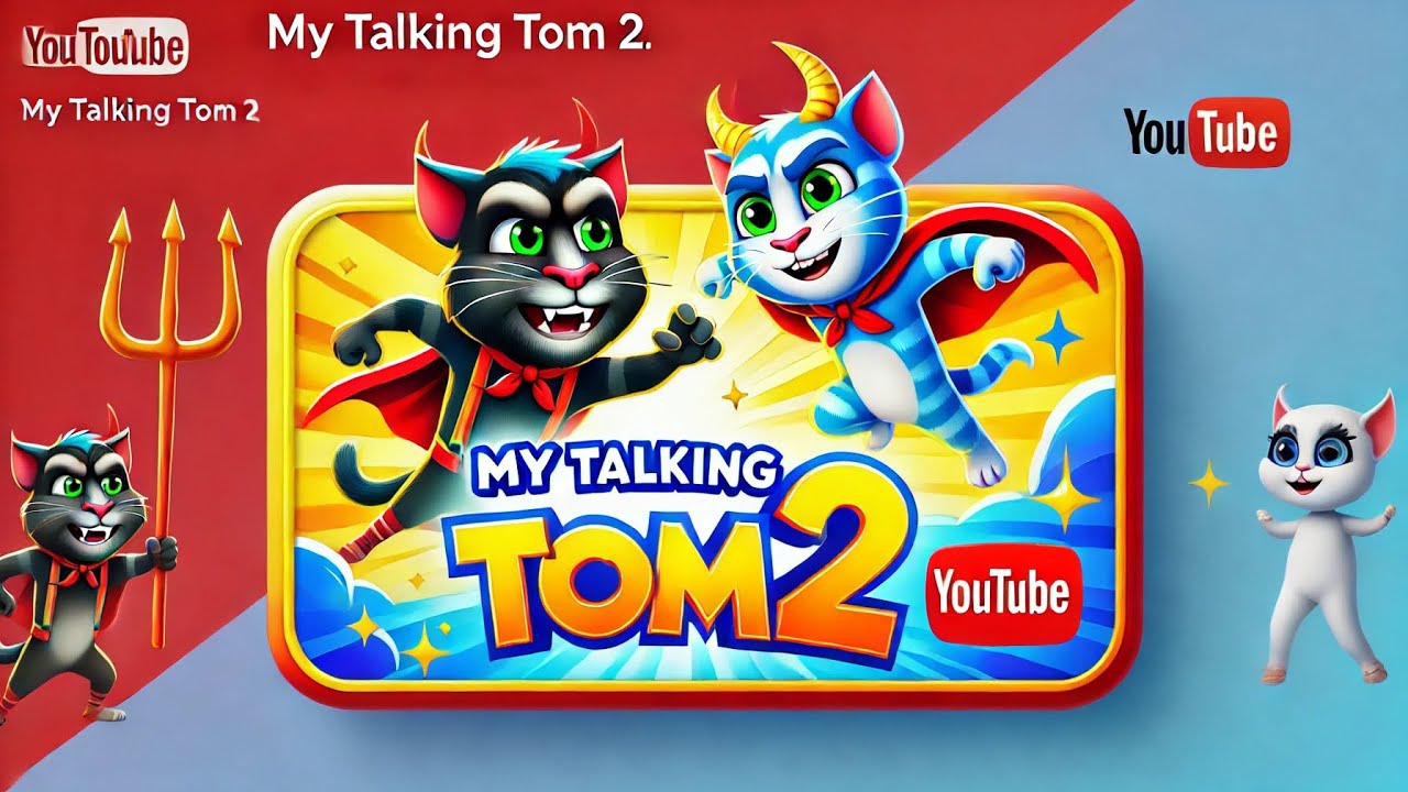 My talking Tom 2 season 87 Vs Bad devil snowman #talkingtom # ...