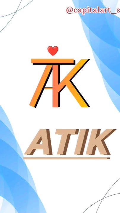 ATIK logo name brand #shorts #youtubeshorts #logo #viral - YouTube