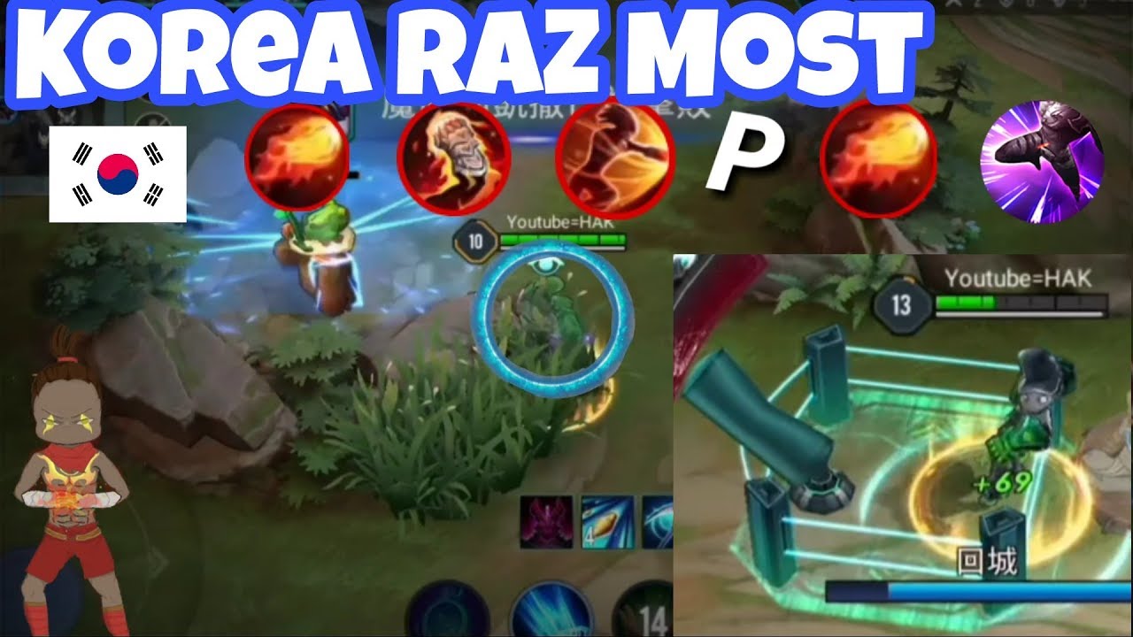 Korea Most RAZ Cybercore? mm movement & Highlight 나노무빙!/ rov, Liên Quân ...