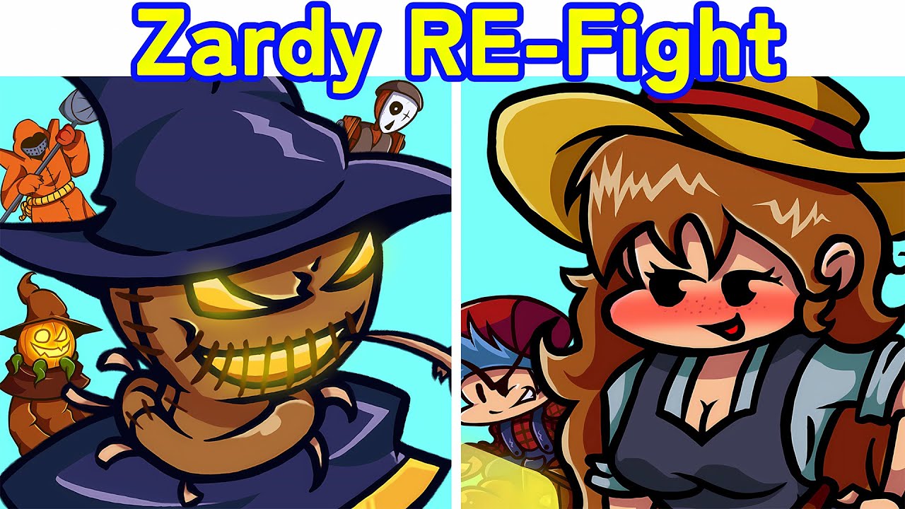 Friday Night Funkin' VS Zardy RE-Fight FULL WEEK (FNF MOD/Deadly Roots ...