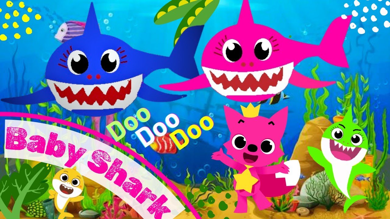 Baby shark Dance || Baby shark remix || Pinkfong Baby shark & Nursery ...