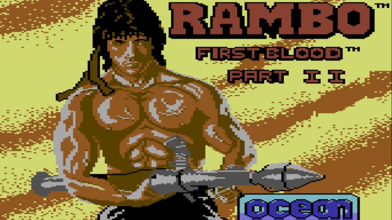 Rambo (C64) - a review by the Retro Gambler - YouTube
