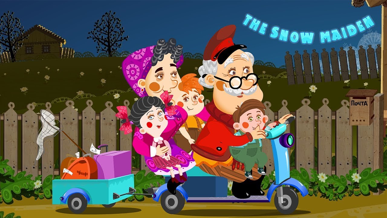 Masha`s Tales - The Snow Maiden👸 (Episode 9) Christmas tale 2017! ️ ...