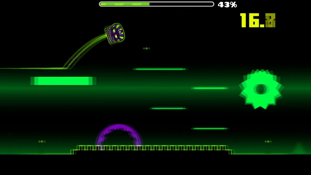 Moving Obstacles II - Sumsar (12.3 time) [Geometry Dash] - YouTube