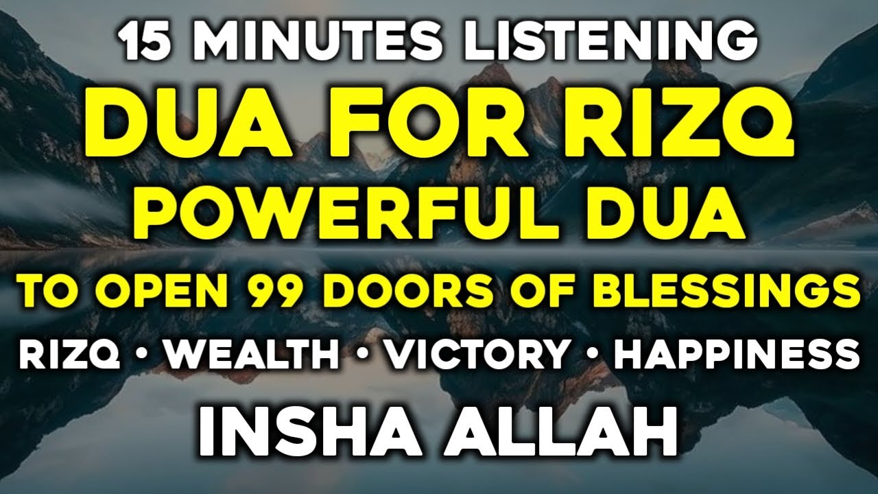 Beautiful Morning Dua For Rizq And Protection, Job, Business,To Solve ...