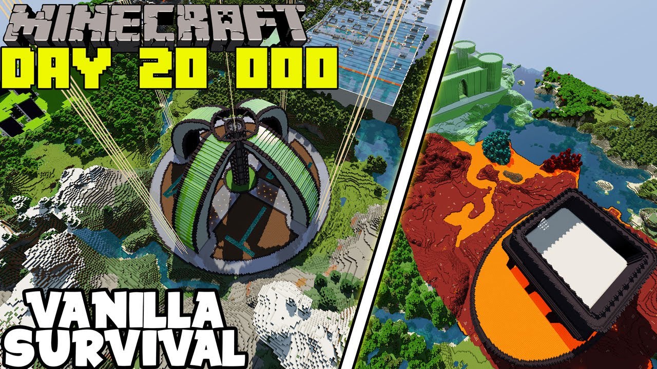 I Played Minecraft For 20,000 Days - YouTube