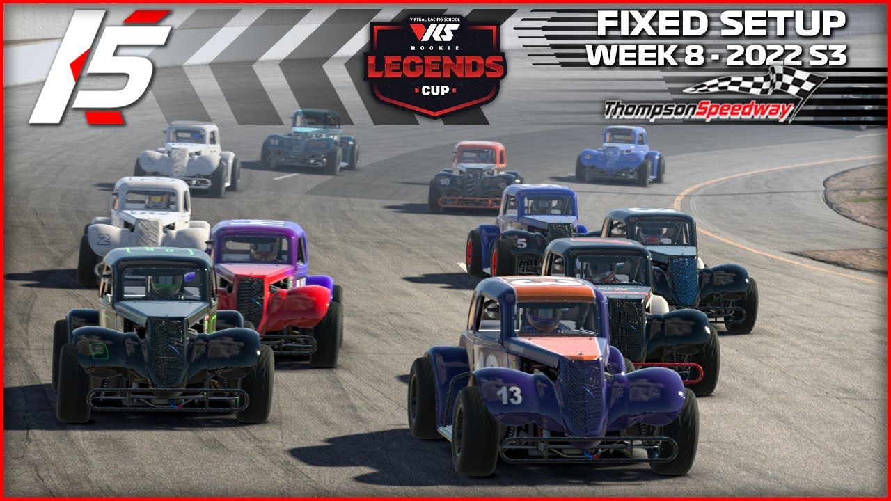 Rookie Legends - Thompson Speedway - iRacing - YouTube