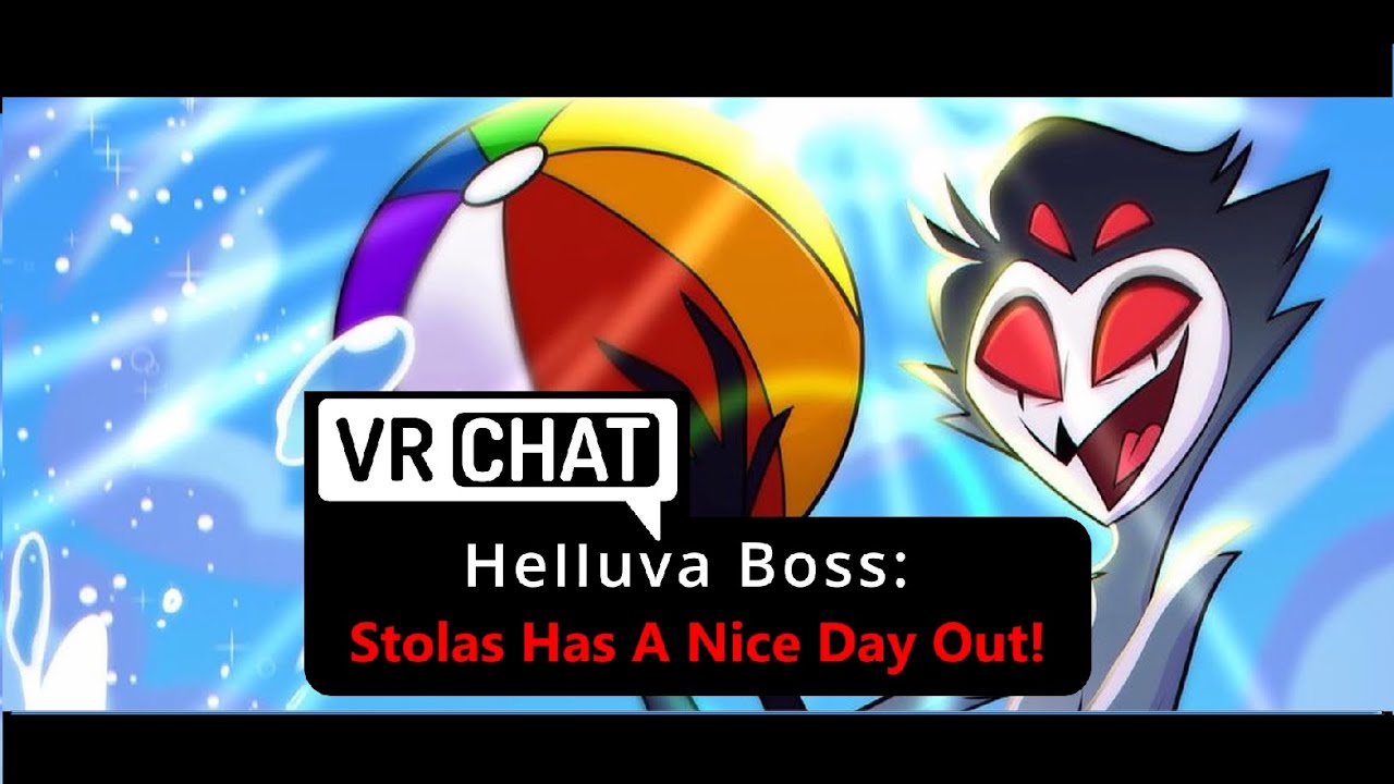 Helluva Boss : Stolas Has A Nice Day Out! #stolas #vrchat #plush - YouTube