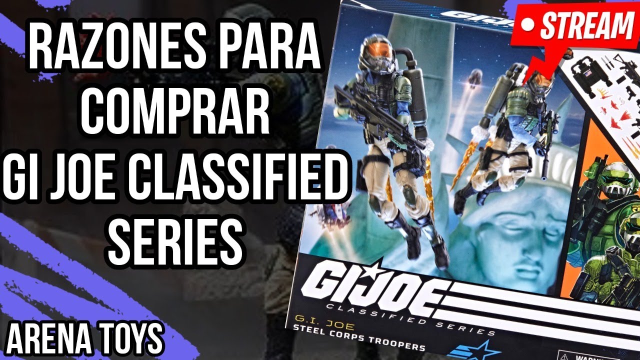 Conociendo la linea de GI Joe Classified Series I Unboxing con Black ...