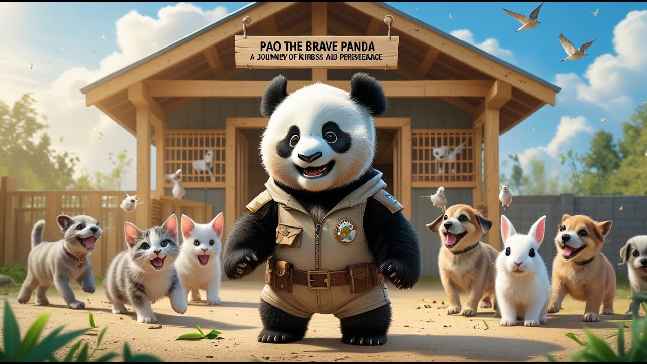 Pao the Brave Panda-A Journey of Kindness and Perseverance - YouTube