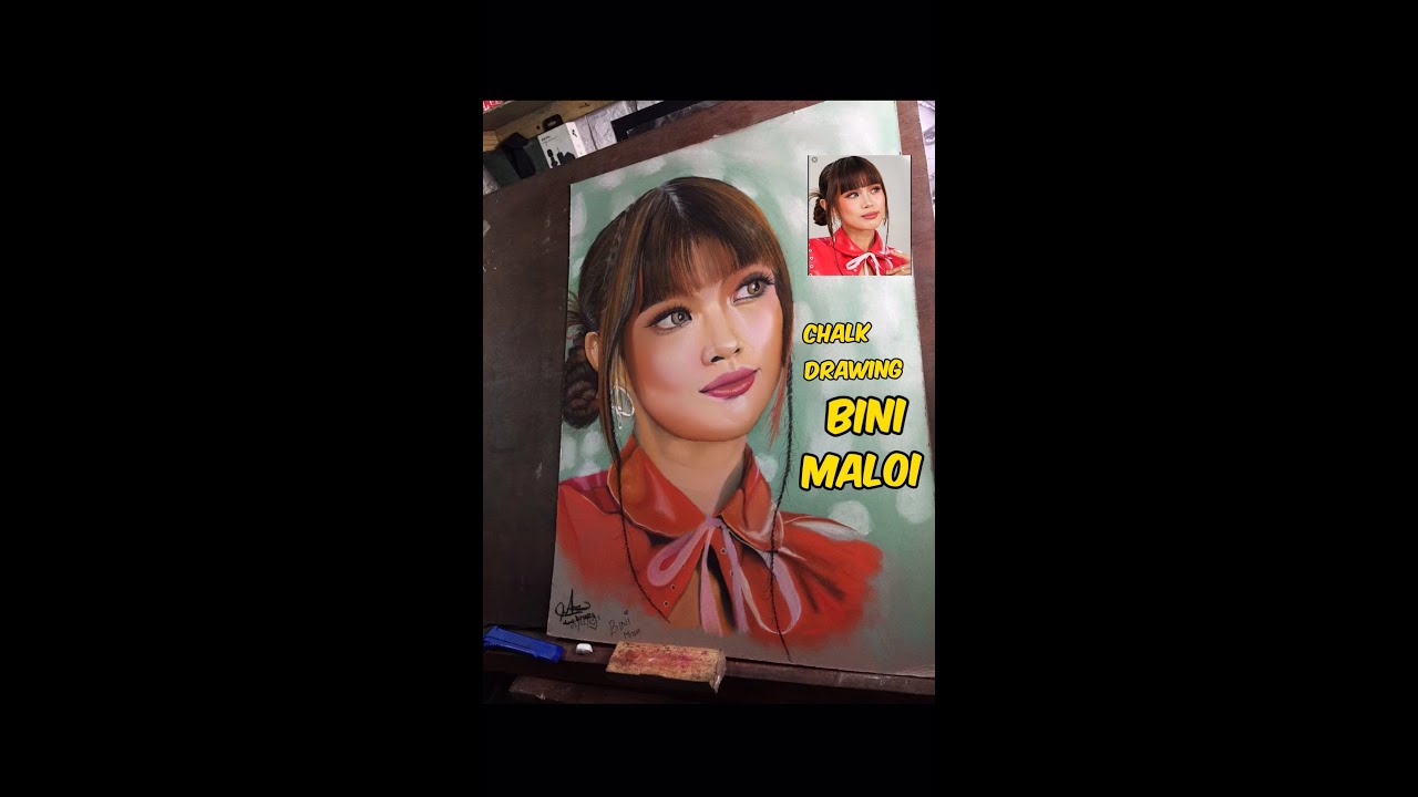Soft Pastel Painting Bini Maloi - YouTube