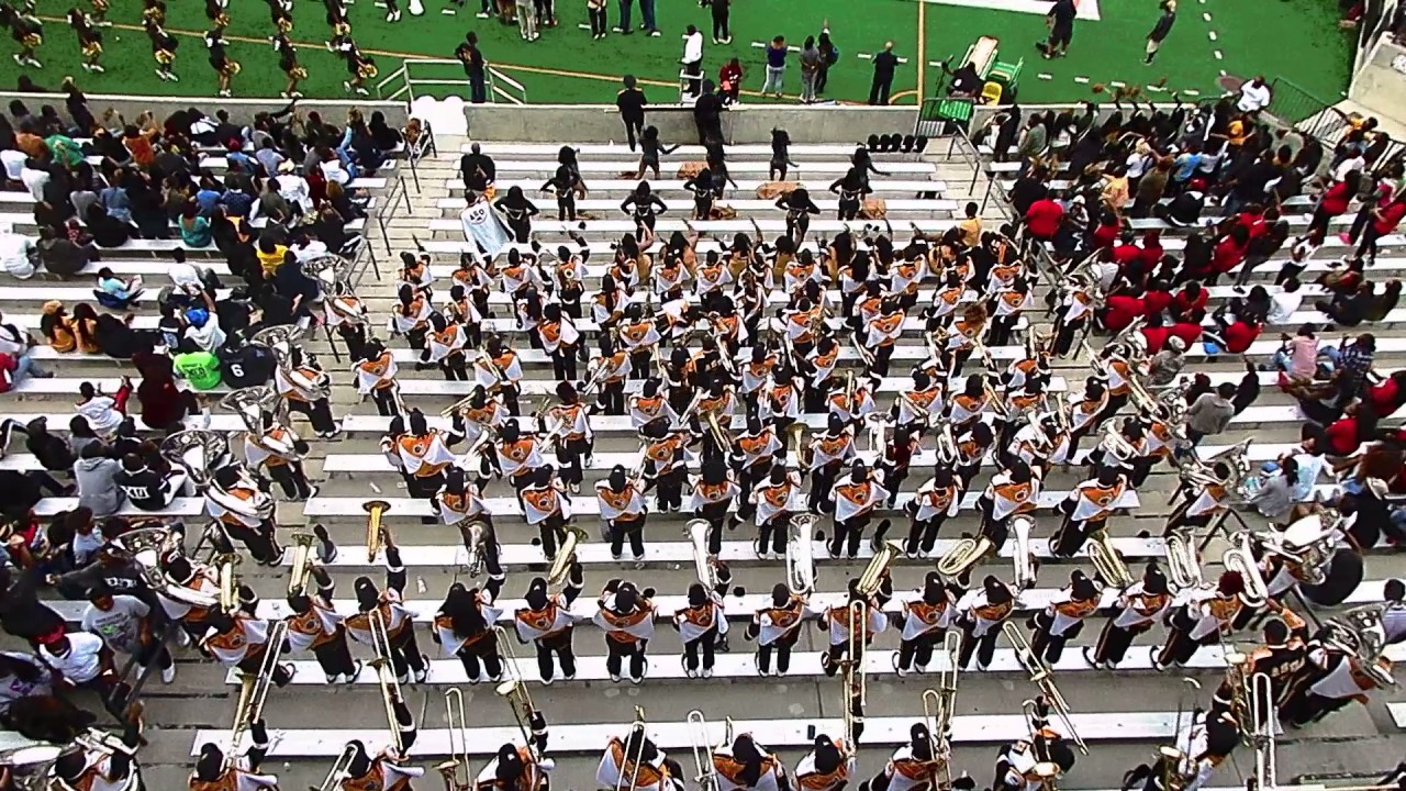 Alabama State Mighty Marching Hornets Band Playing That Ole Bama State ...