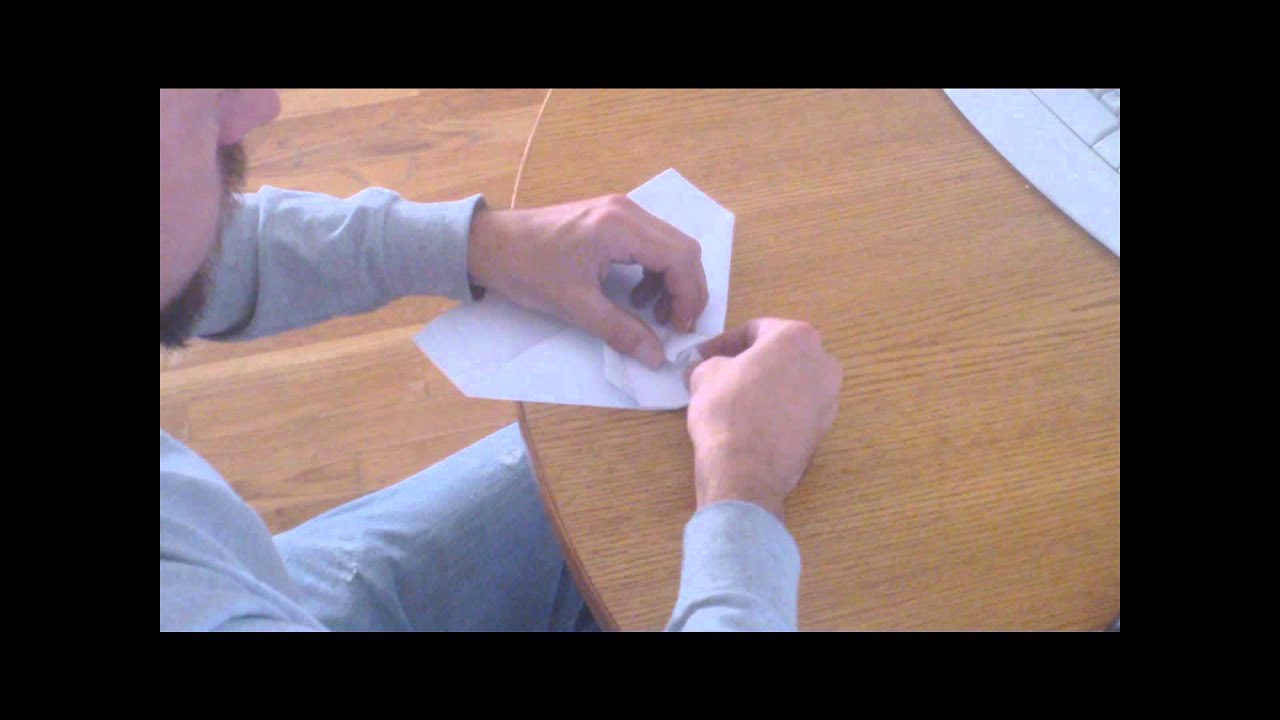 Delta Wing Paper Plane - YouTube