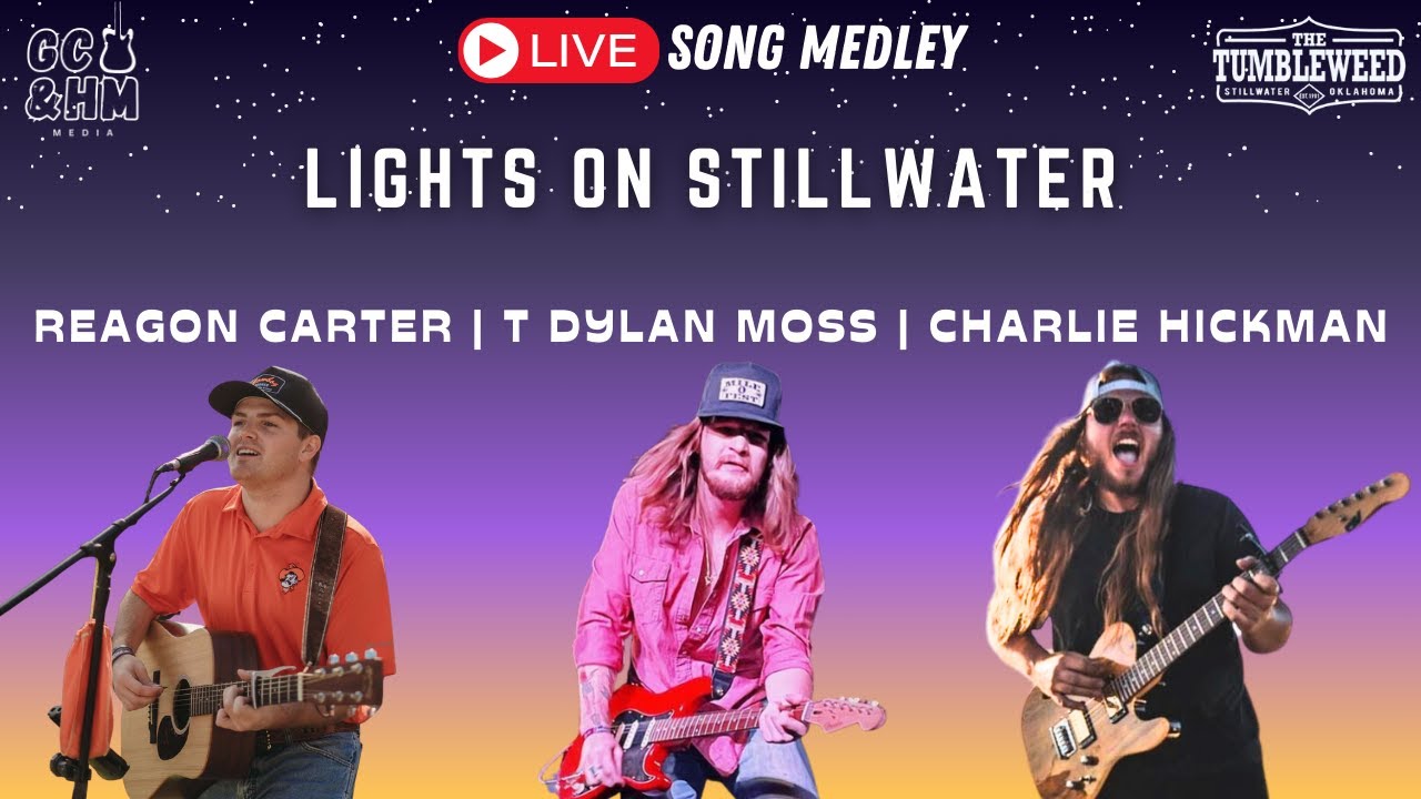 Reagon Carter, Dylan Moss & Charlie Hickman Live Song Medley at Lights ...