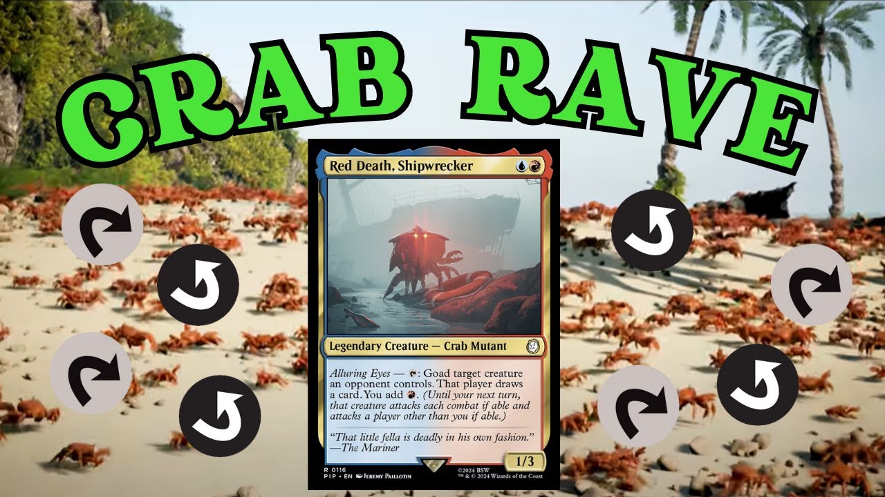 MTG Commander Deck Tech | Red Death, Shipwrecker | IZZET GOAD| Magic ...