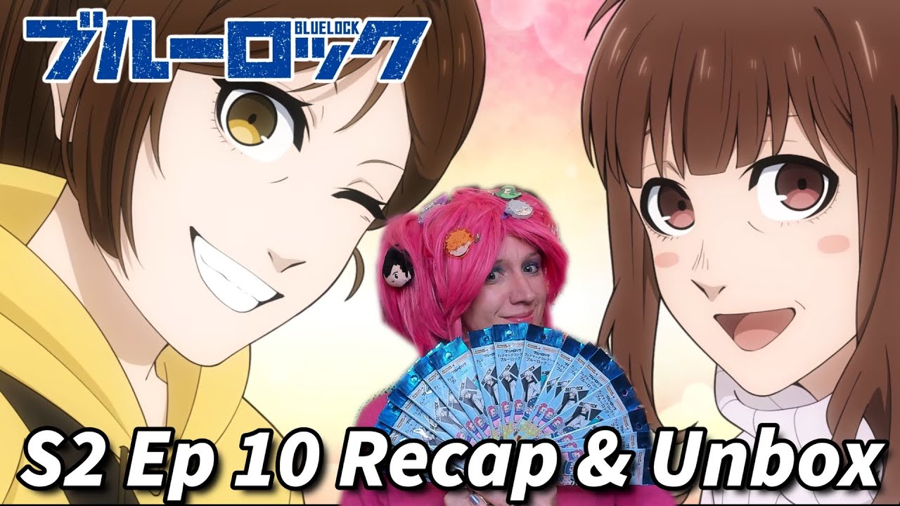 Blue Lock Season 2 Episode 10 Recap & Unboxing Blue Lock Bookmarks ...