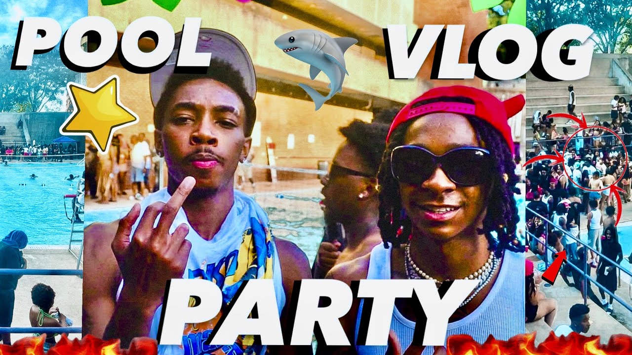 COLLEGE POOL PARTY GOT SHUTDOWN - YouTube