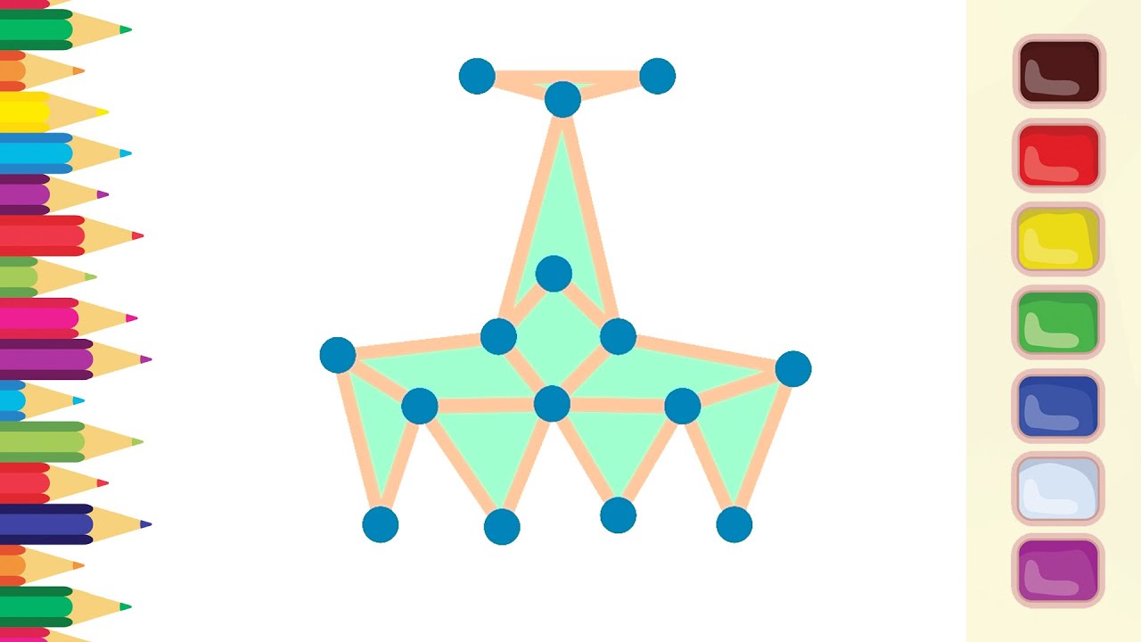 MENGGAMBAR GARPU RUMPUT DARI TITIK DAN GARIS | DRAWING PITCHFORK #6 ...