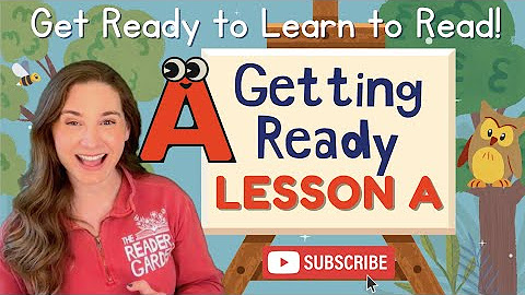 The Readers Garden Lessons A-J | Getting Ready to Learn to Read ...