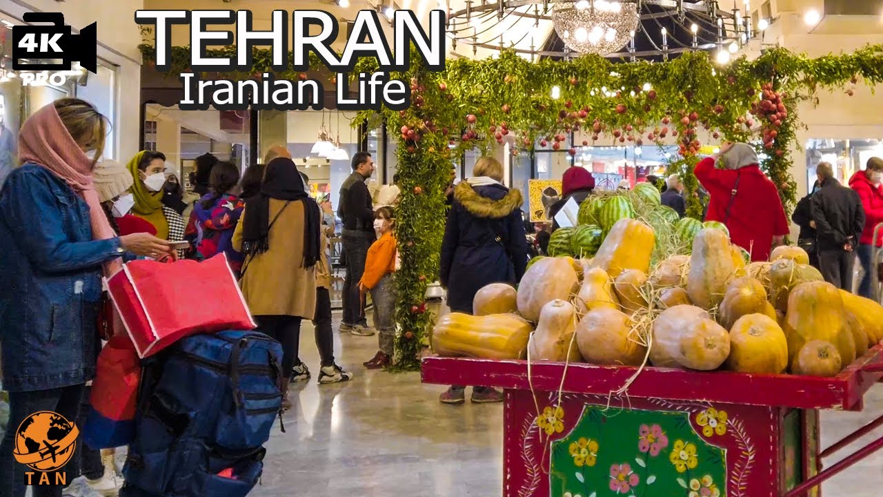 Tehran Night Walking Tour on Yalda Night Celebration Qaem Shopping ...