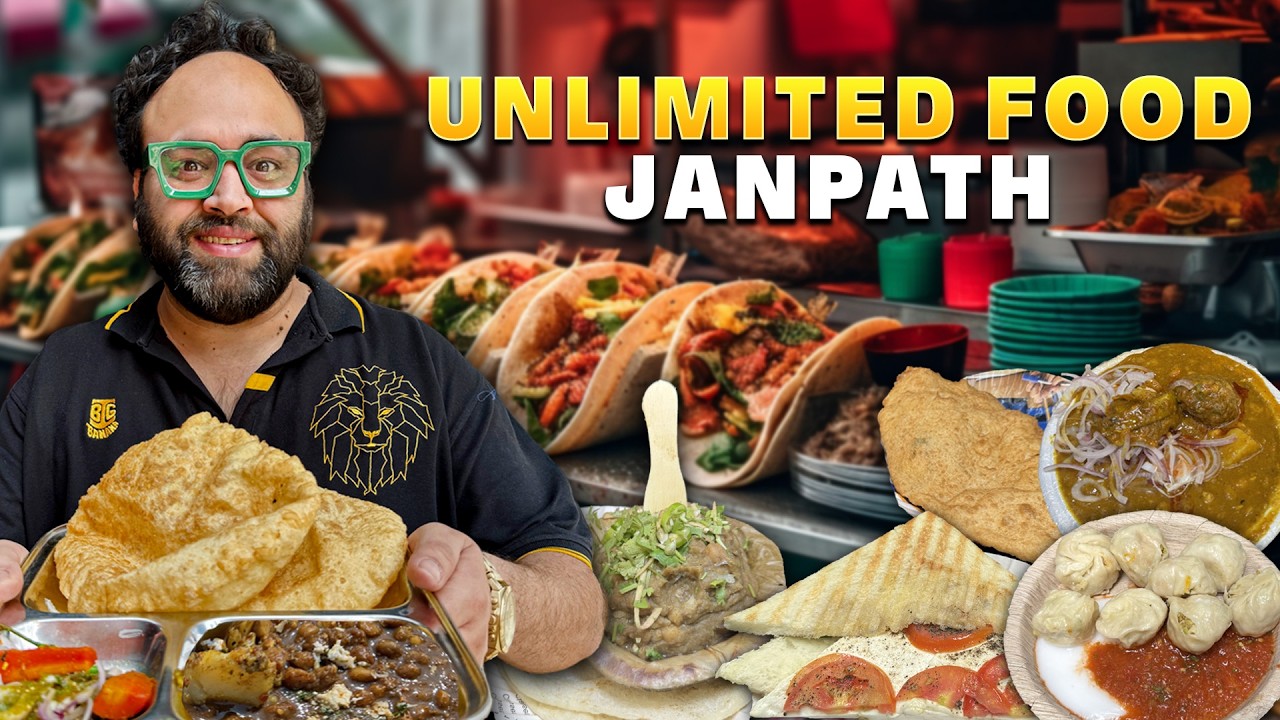 Mohalla Aapka JANPATH | Bhogal Chole Bhature, Matar Kulcha, Bread ...