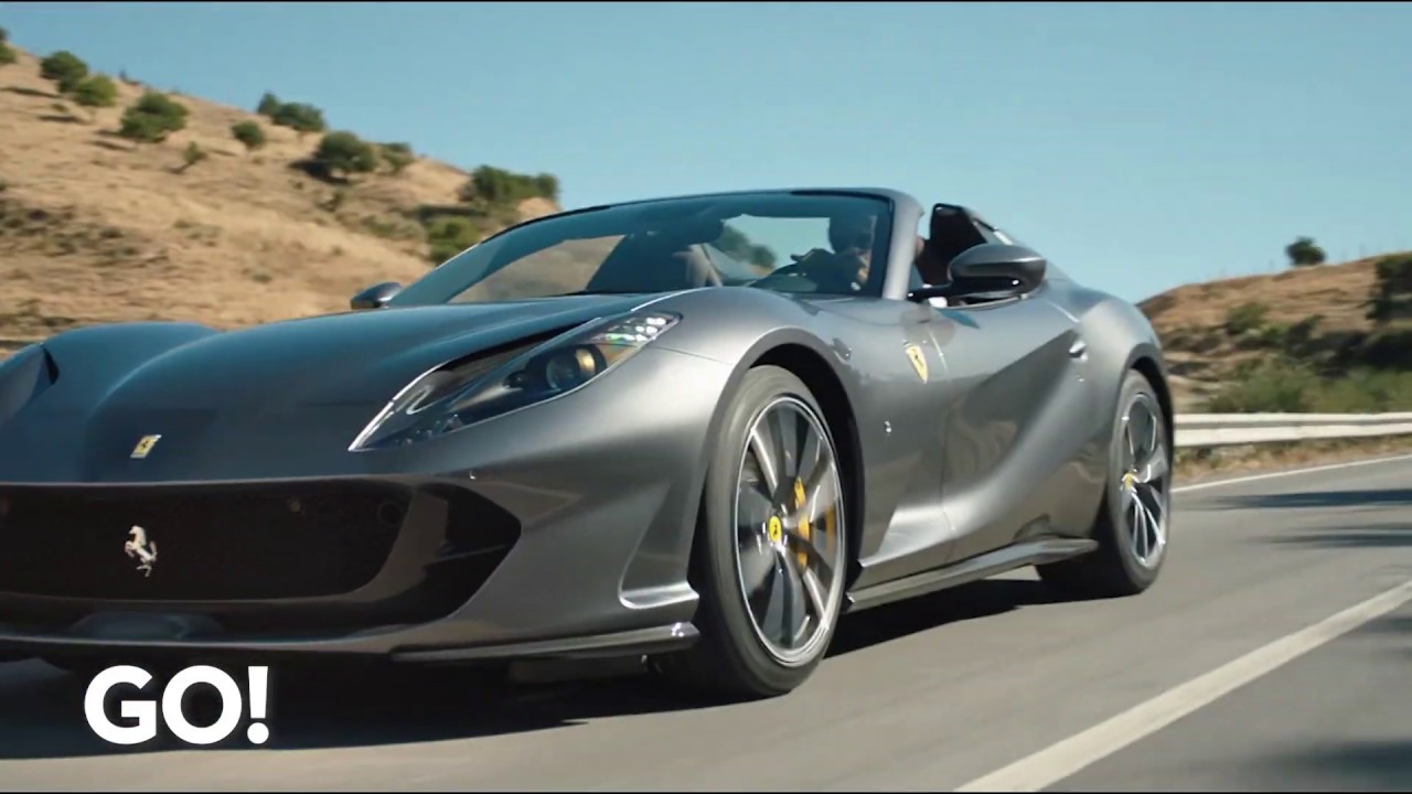 Tratschen mit 800 PS und offenem Verdeck | Ferrari 819 GTS | GO ...