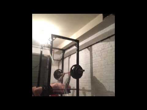 Close grip bench press 122.5x1 @98kgs BW Adam Vessey - YouTube