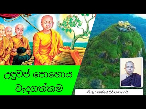 උඳුවප් පොහොය දිනයේ වැදගත්කම | uduwap poya | දෙසැම්බර් පොහොය | december ...