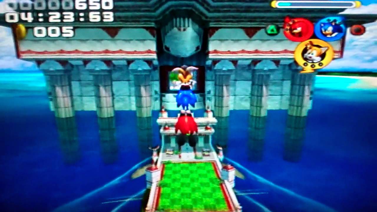 Sonic Heroes: Ocean Palace Gameplay- Team Sonic - YouTube