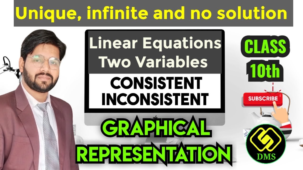 Linear equations chapter 3 math class 10| Graphical method of linear ...