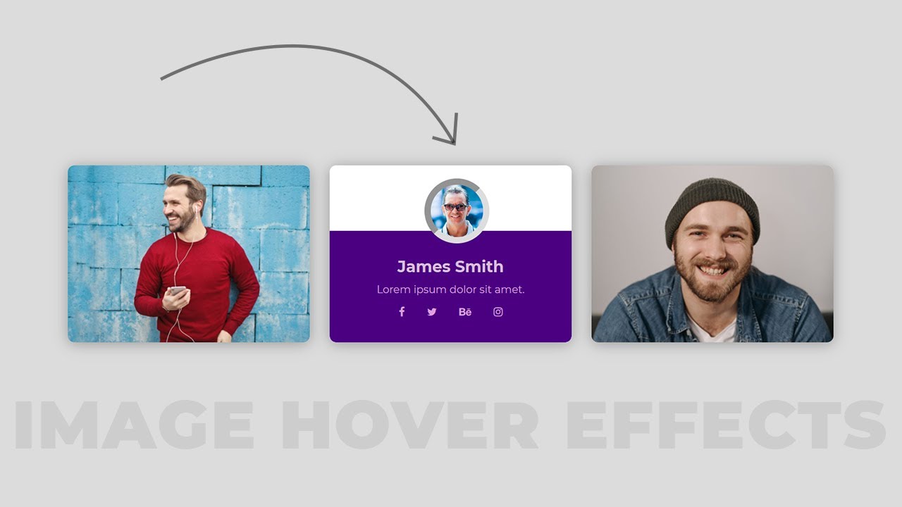 CSS Image Hover with animated overlay Text | CSS Animation Tutorial ...