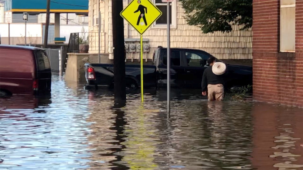 Flooding In Newark From Ida Youtube