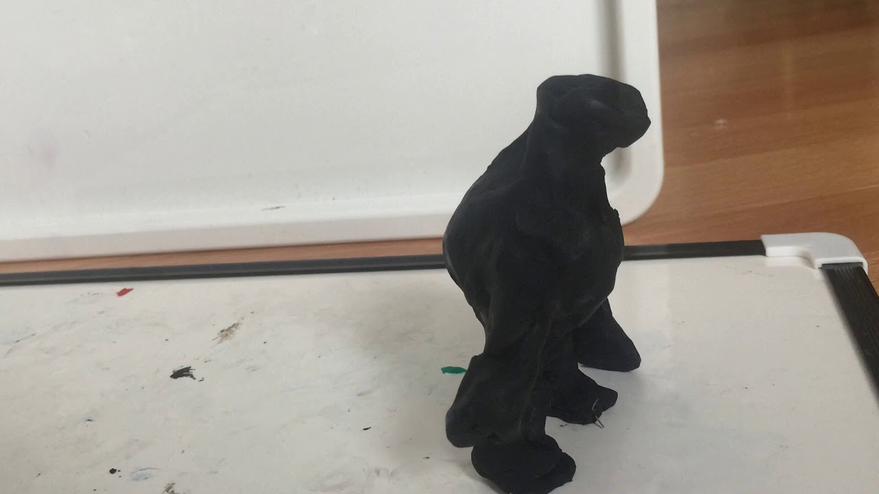 Claymation eating Pizza 🍕 - YouTube