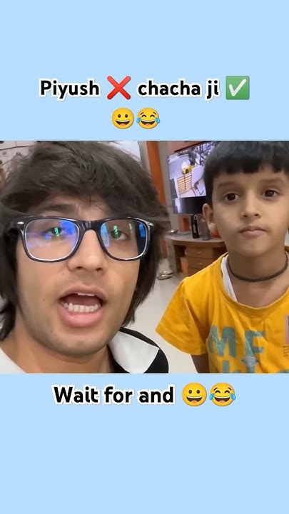 Sourav Joshi ne piyush ko banaya chacha ji 😀😂 // #youtubeshorts #souravjoshivlogs #shorts #viral ...