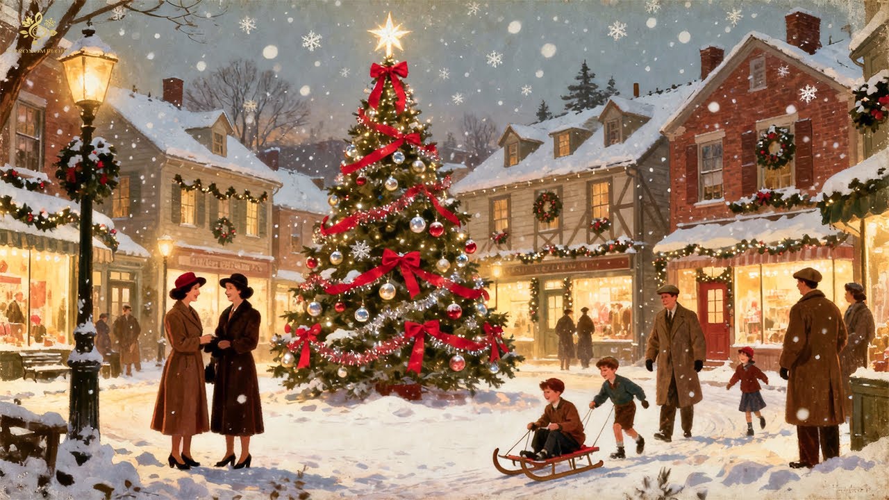 Vintage Christmas Oldies Playlist Christmas Songs from the 40s, 50s ...