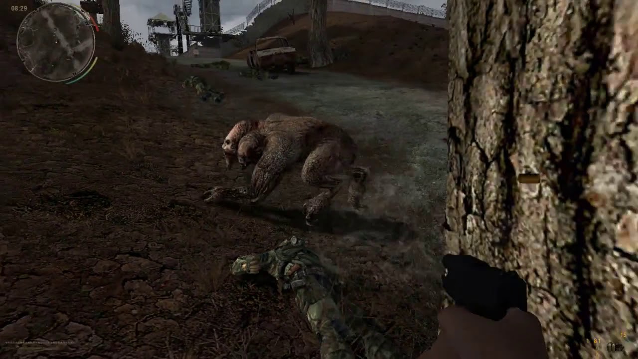 STALKER | Duty guy fight Chimera - YouTube