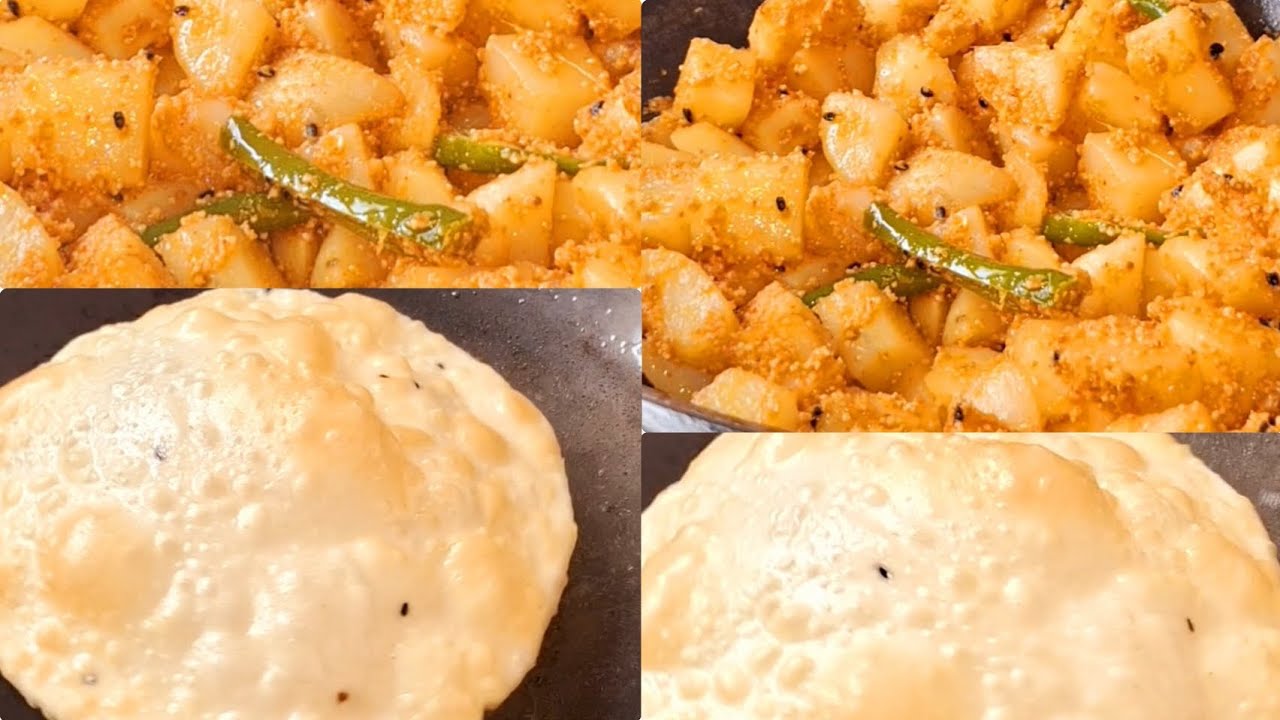 Luchi & Aloo Posto Recipe | Authentic Bengali Recipe | Taste of Bengal# ...