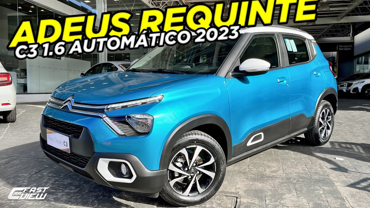 🙄 NOVO CITROEN C3 2023 COM PAINEL DE MOTO?! DETALHES DA VERSÃO FEEL ...