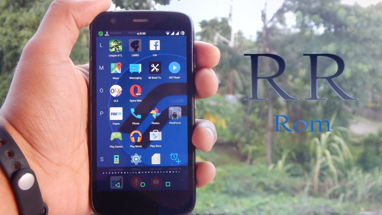 RESURRECTION REMIX ROM FOR MOTOROLA MOTO G3 LATEST VERSION OF ANDROID ...