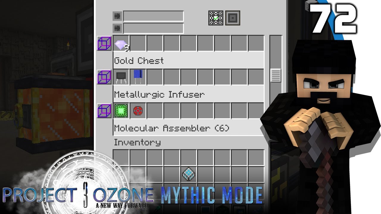 [Minecraft] Project Ozone 3 MYTHIC #72 - Pressure Chamber Auto craft ...