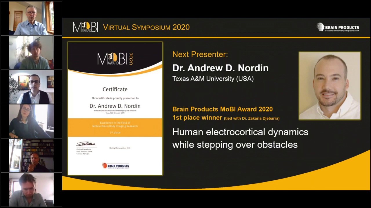 MoBI Award Symposium 2020 (6/7): Andrew Nordin - YouTube