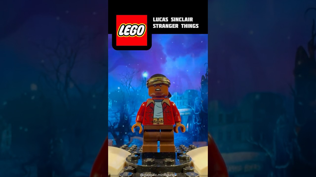 Lego Lucas Sinclair, Stranger Things. #lego #legominifigures # ...
