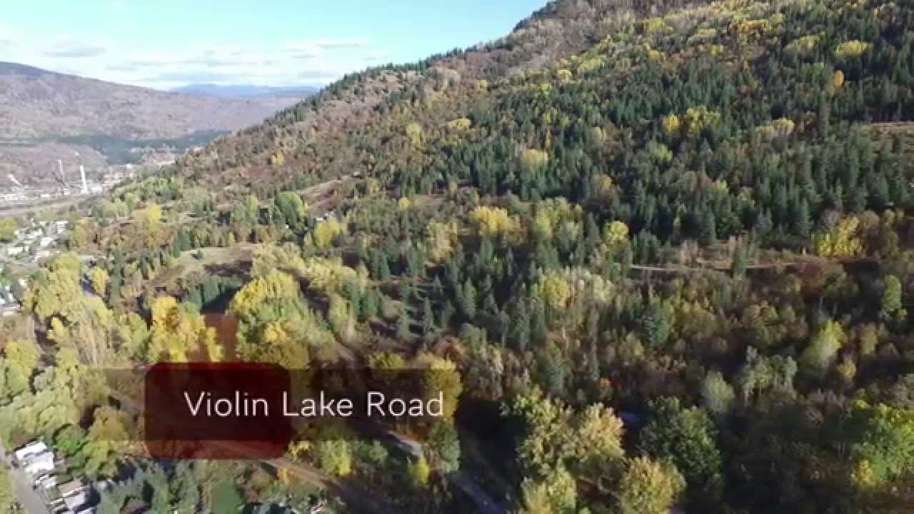11 Acres Violin Lake Road, Warfield BC - YouTube