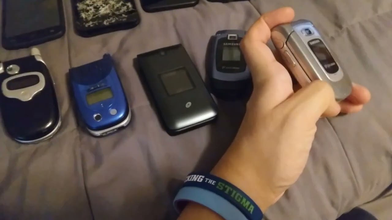 cell phone collection - YouTube