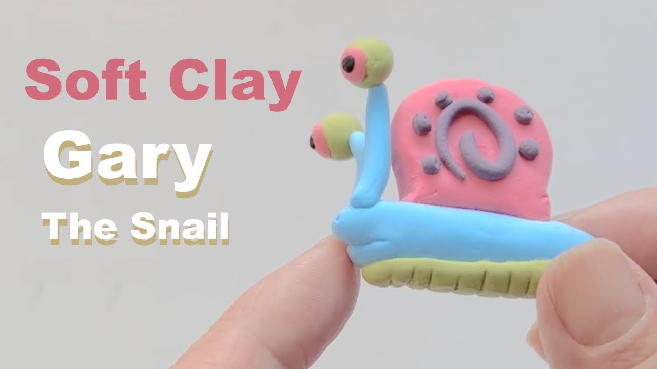 Soft Clay Gary the Snail 軟陶手工 小蝸 - YouTube