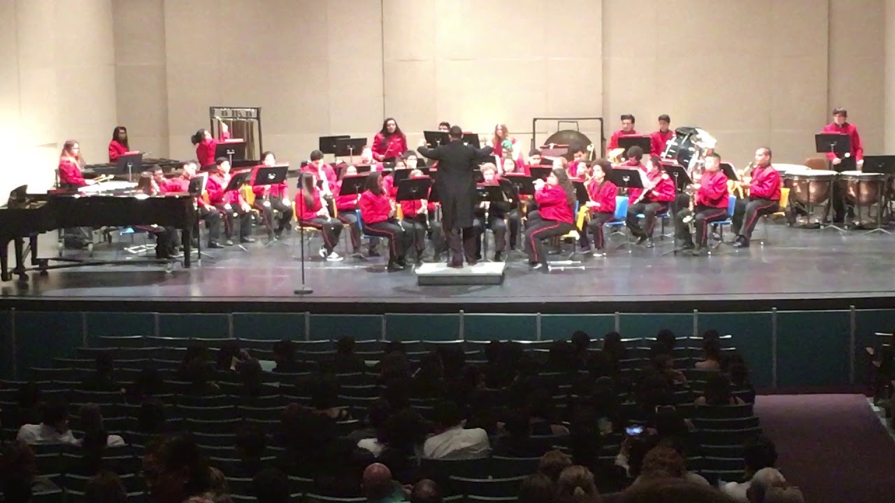 Oxnard HS Concert Band @ the OUHSD All Band Concert 2018 - YouTube