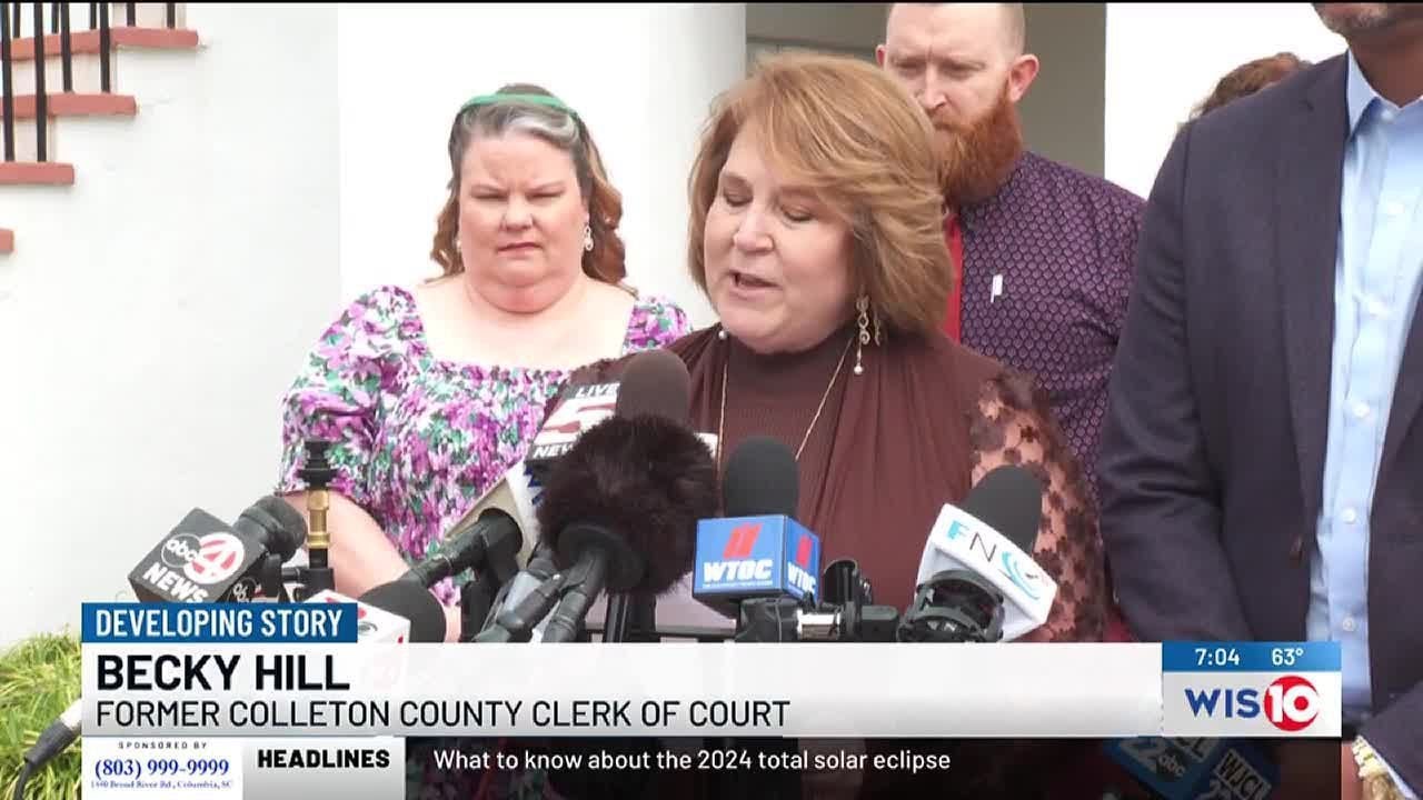 Colleton County Clerk of Court resigns - YouTube