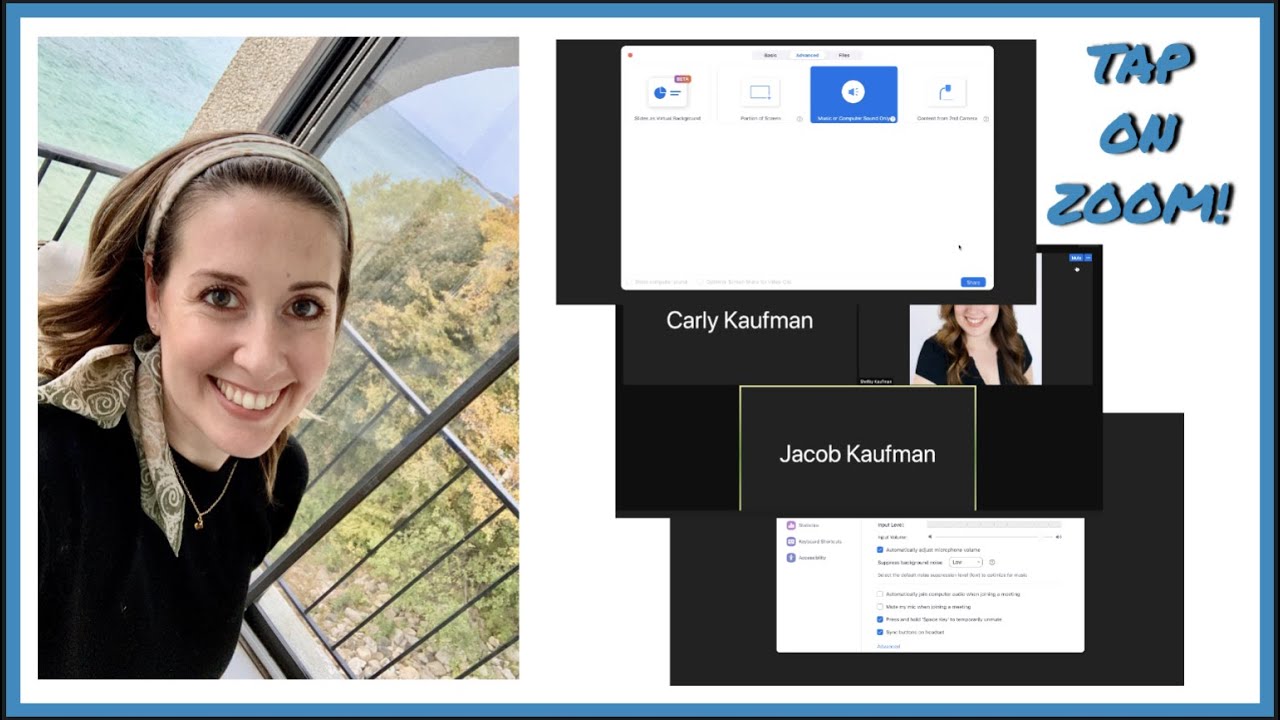 Teaching TAP ON ZOOM... - YouTube