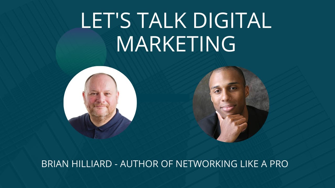 INTERVIEW: Brian Hilliard, author of "Networking Like A Pro" - YouTube